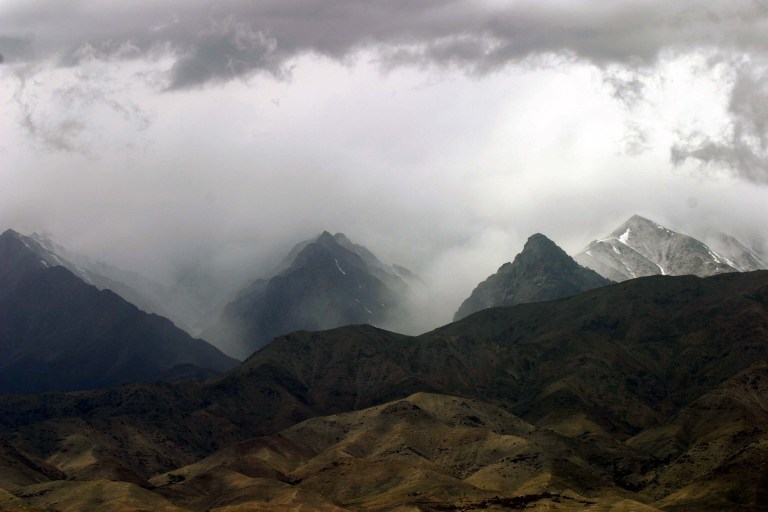 Mountain storm, Kapisa Province – Bob Shepherd